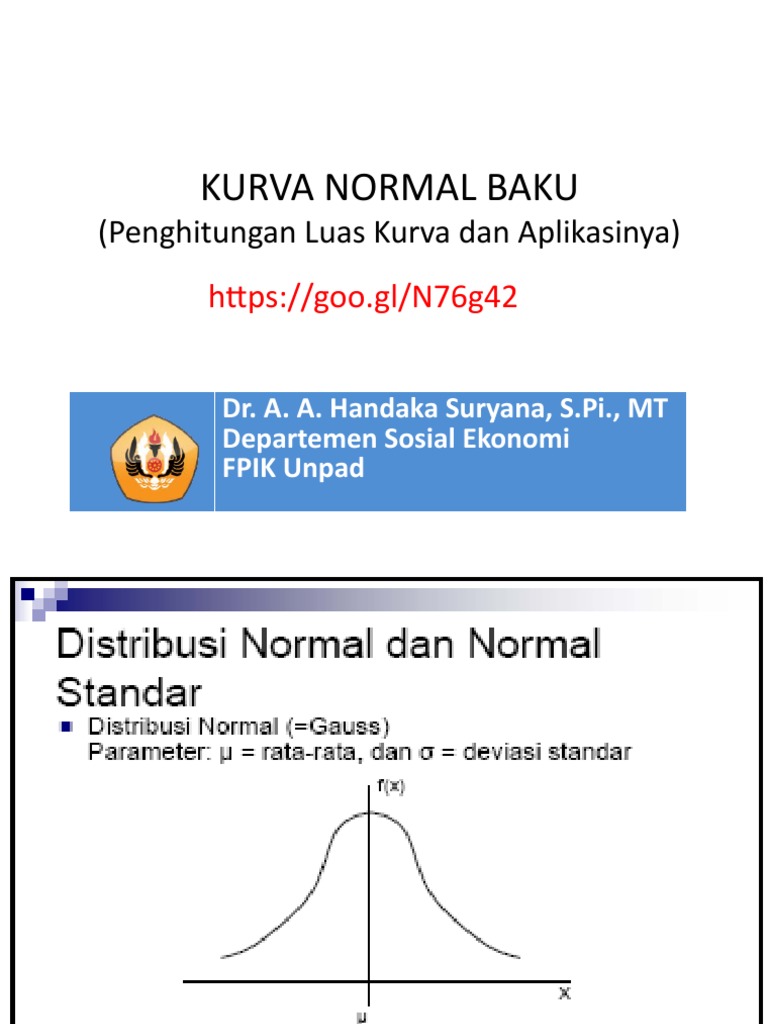 5 Penghitungan Luas Kurva Normal Baku | PDF