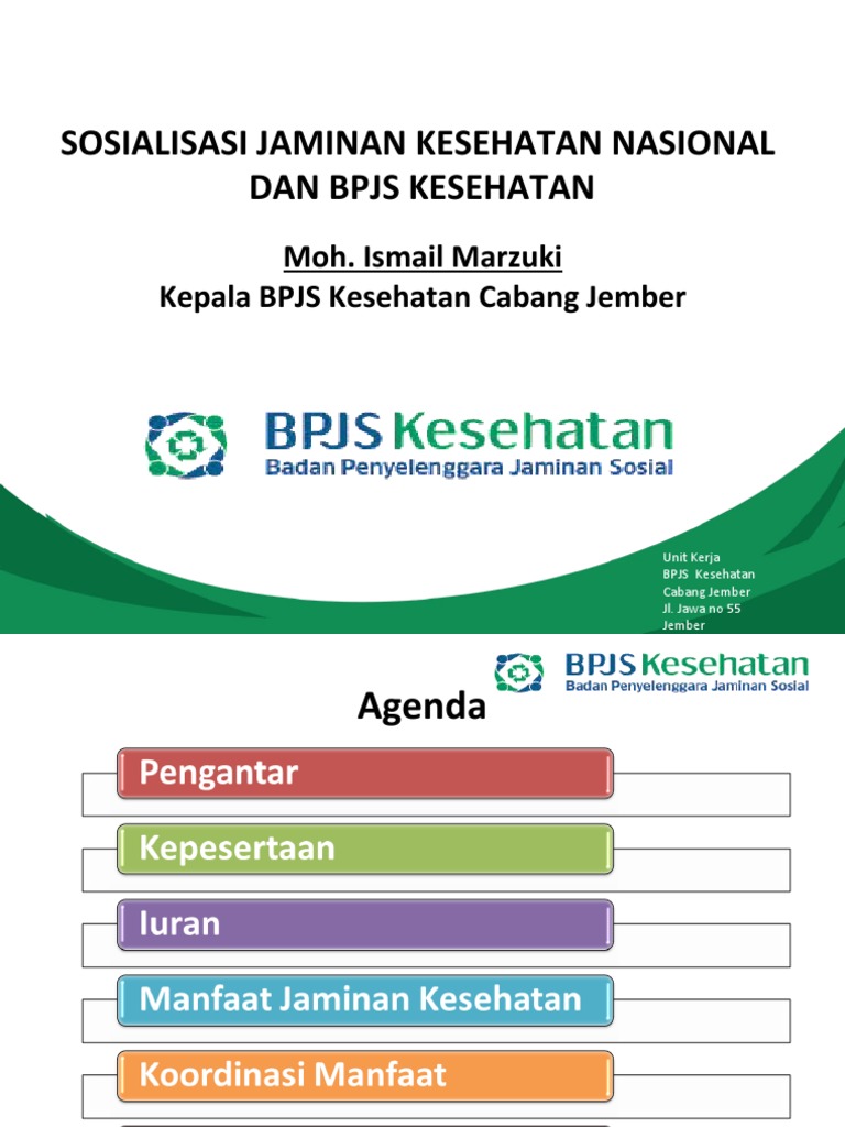 Materi Sosialisasi Bpjs-Kes Umum | PDF
