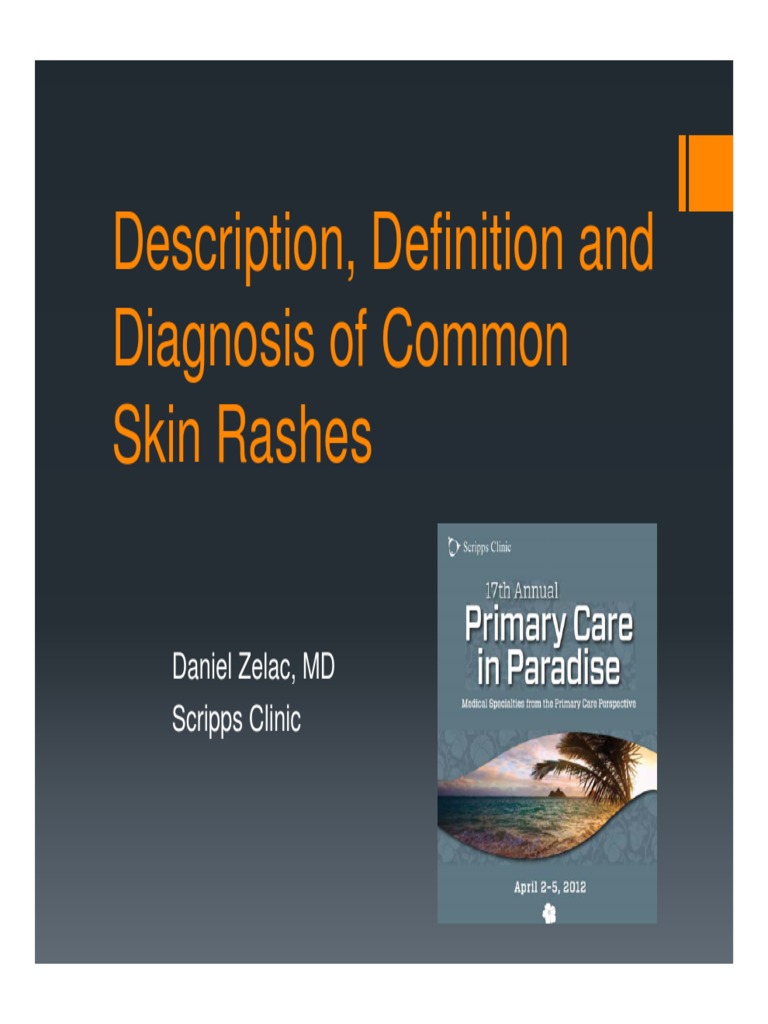 Skin Rashes Zelac | PDF | Psoriasis | Integumentary System