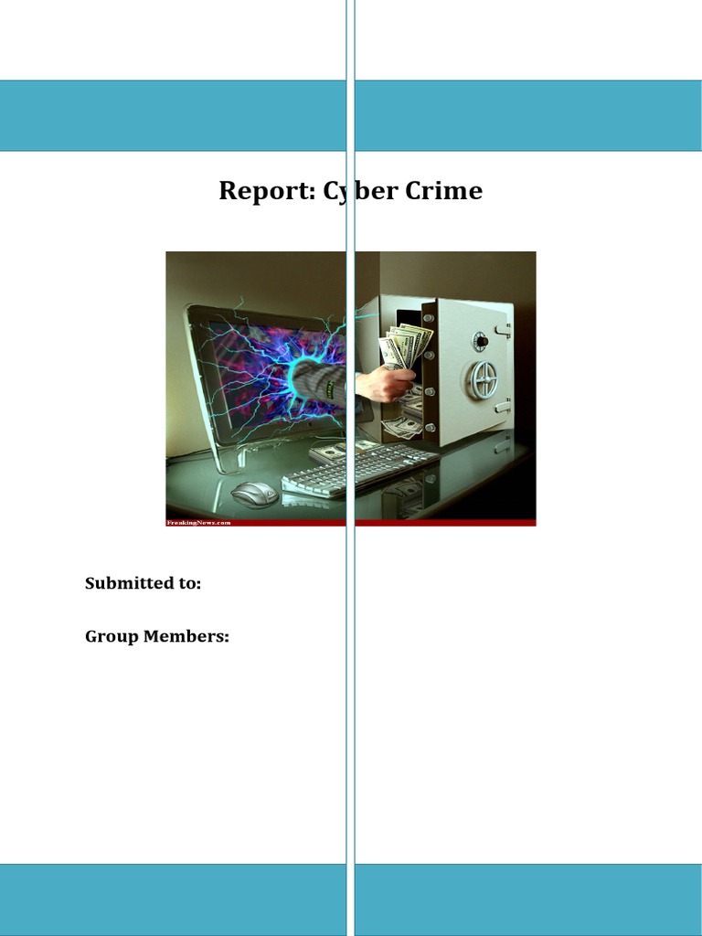 E-Commerce: Report: Cyber Crime | PDF | Cybercrime | Security