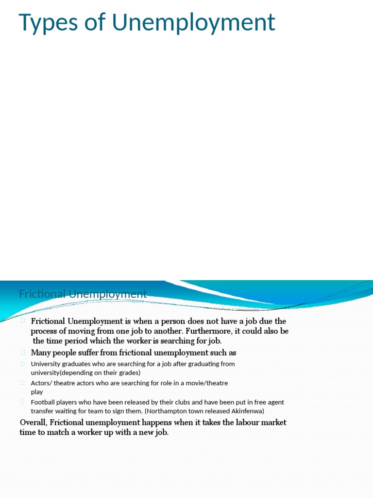 Understanding Types of Unemployment | PDF | Unemployment | Social Science