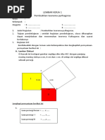 Modul Ajar 8 Teorema Pythagoras | PDF