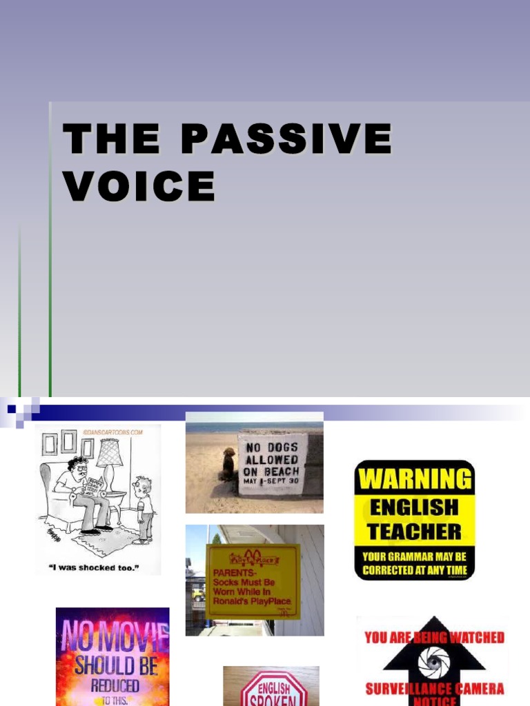 Active Passive Voice | PDF | Onomastics | Verb