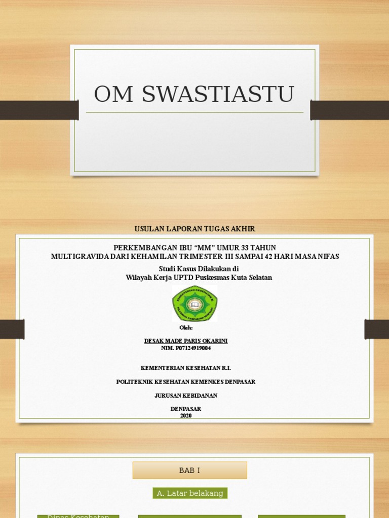 LTA DESAK FARIS Fix | PDF | Pengembangan Diri | Kesehatan Holistik