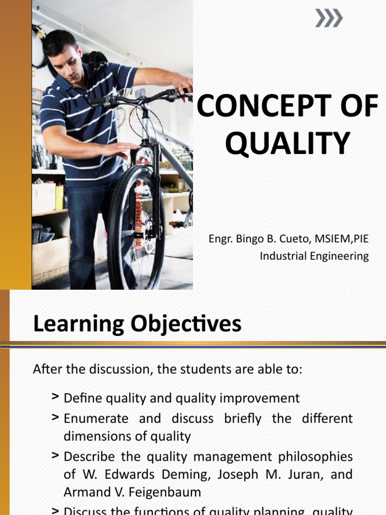 Understanding Quality Concepts | PDF | Quality (Business) | Quality ...