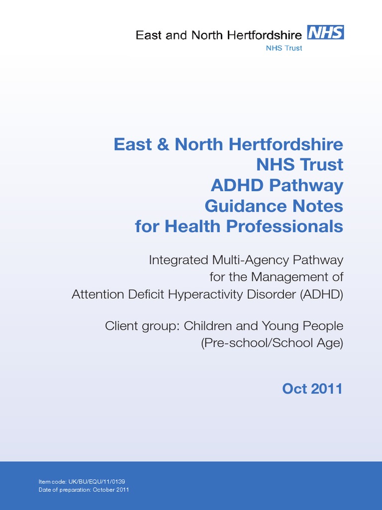 ADHD Pathway Booklet1 PDF | PDF | Attention Deficit Hyperactivity ...