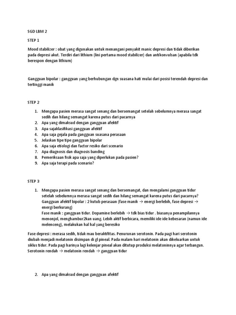 Master SGD LBM 2 | PDF