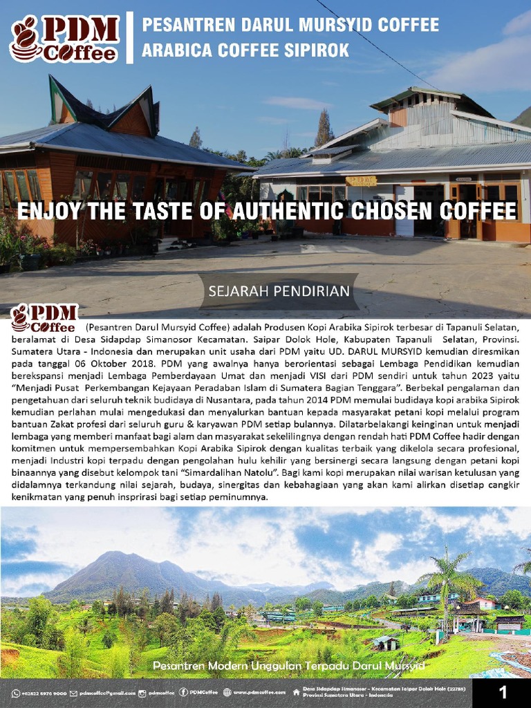 Company Profile PDM Coffee | PDF