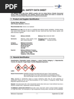 Methanol Technical Data Sheet PDF | PDF | Methanol | Hydrogen
