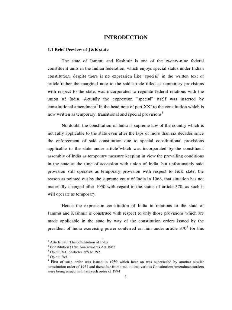 Federalism in India PDF | PDF | Federalism | Constitution