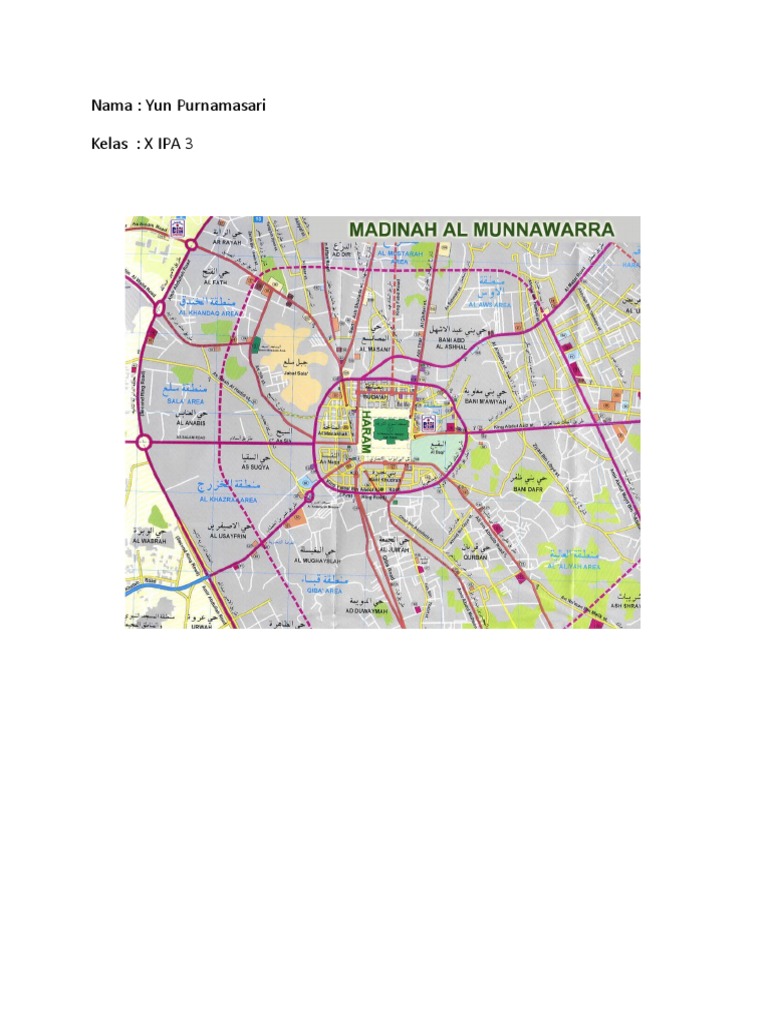 Peta Madinah | PDF