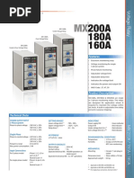Catalogue Motor Protection Relay MPR200nX | PDF | Relay | Electric Motor