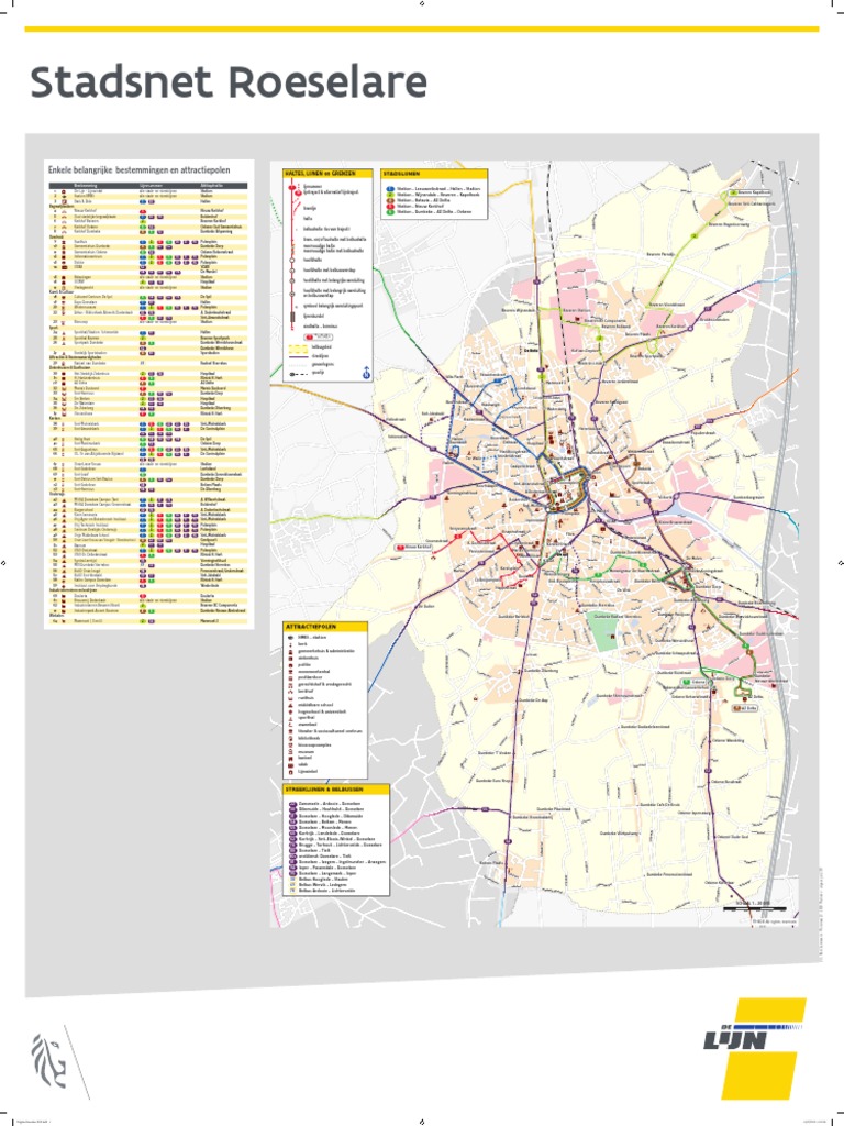 Roeselare Netplan - tcm3-23146 PDF | PDF