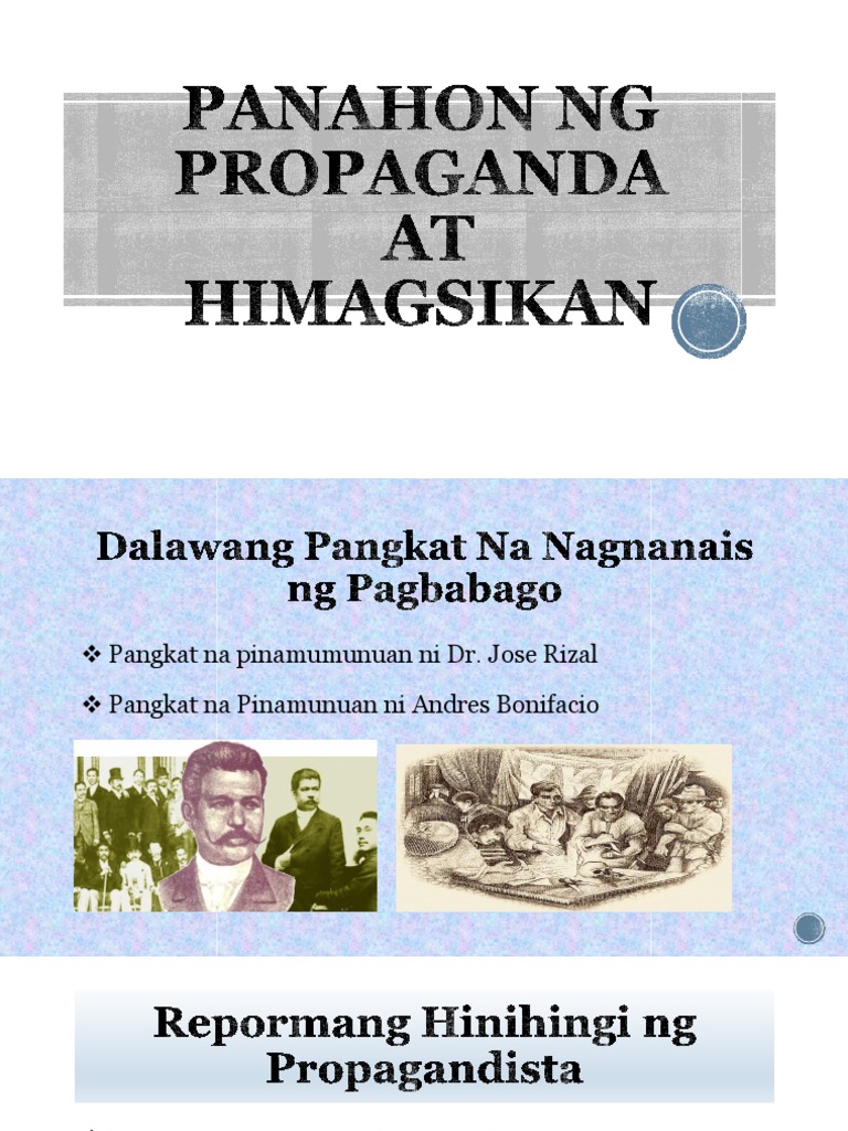 Panahon NG Propaganda | PDF