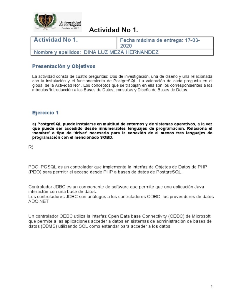 Análisis de la estructura de una base de datos de una empresa y creación de tablas en PostgreSQL ...