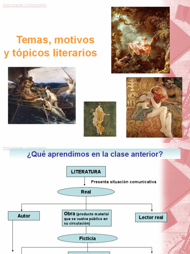 Temas Motivos y Topicos Literarios PDF | PDF | Ilíada | Amor