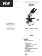 Guia Rapida Microscopio-Boeco-Bm-800 | PDF | Ojo | Ligero