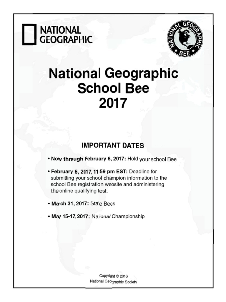 GeoBee 2017 - PDF | PDF | Pacific Ocean | Sea