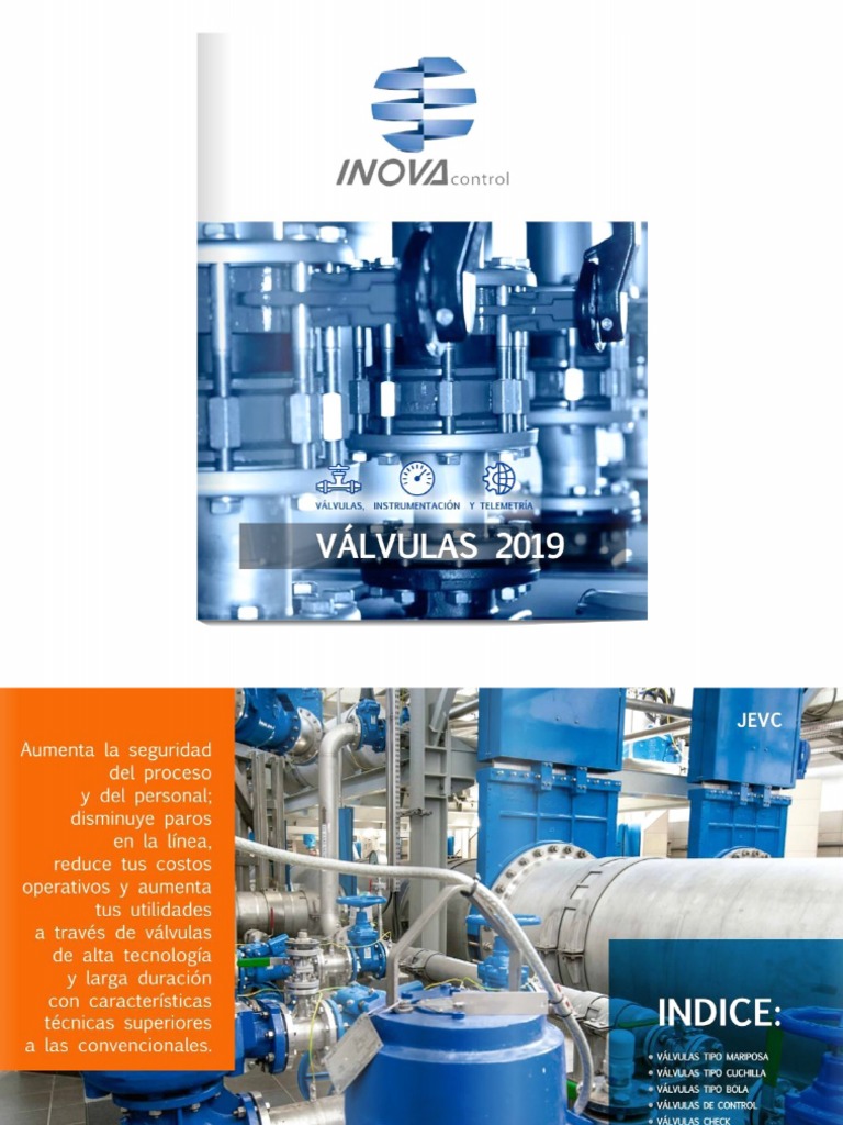 Catalogo Valvulas 2019 INOVA | PDF