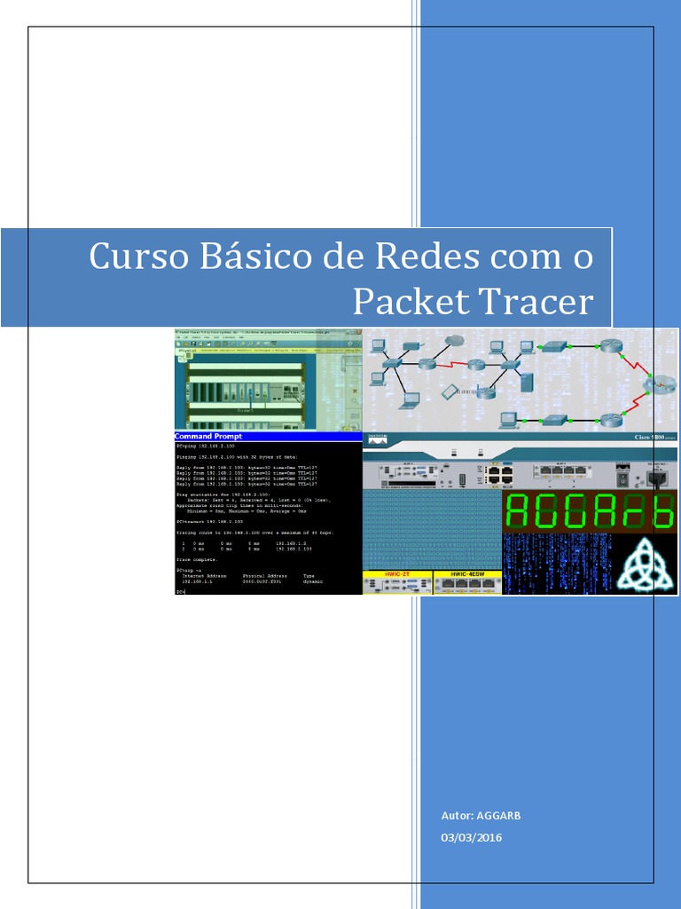 Apostila Do Curso B Sico de Redes Com o Packet Tracer | Download grátis PDF | Topologia de rede ...