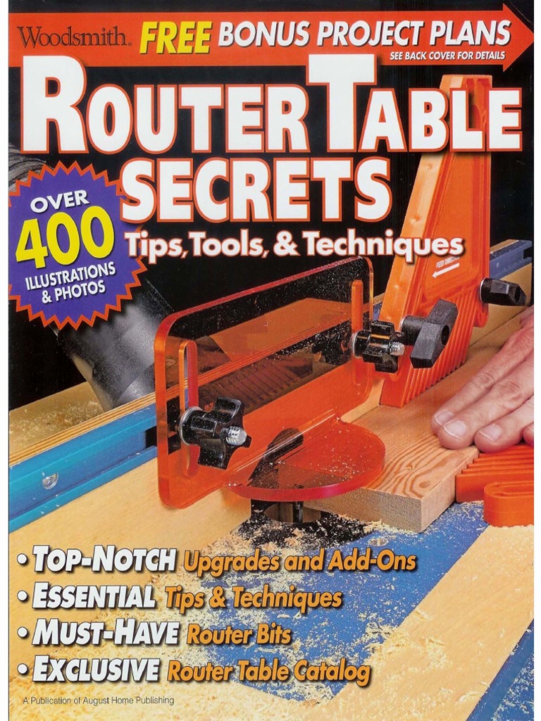 Woodsmith Router Table Secrets | PDF