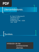 TOCÓLISIS | PDF | Parto | El embarazo