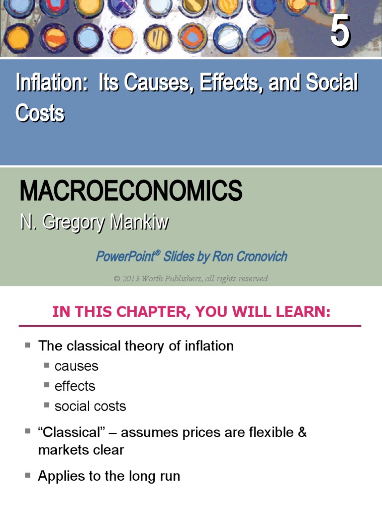 Money Growth and Inflation | PDF | Demand For Money | Quantity Theory ...