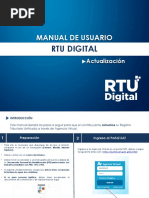 Cómo Obtener La Constancia de RTU en Línea | PDF