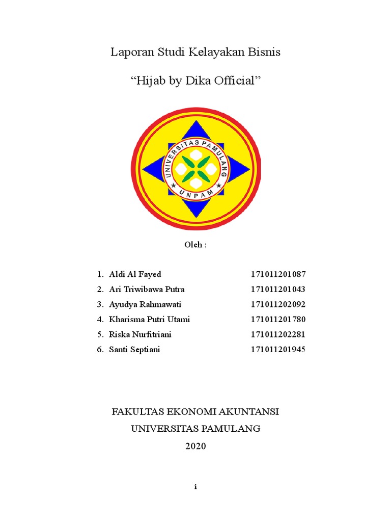 Proposal Usaha Hijab | PDF