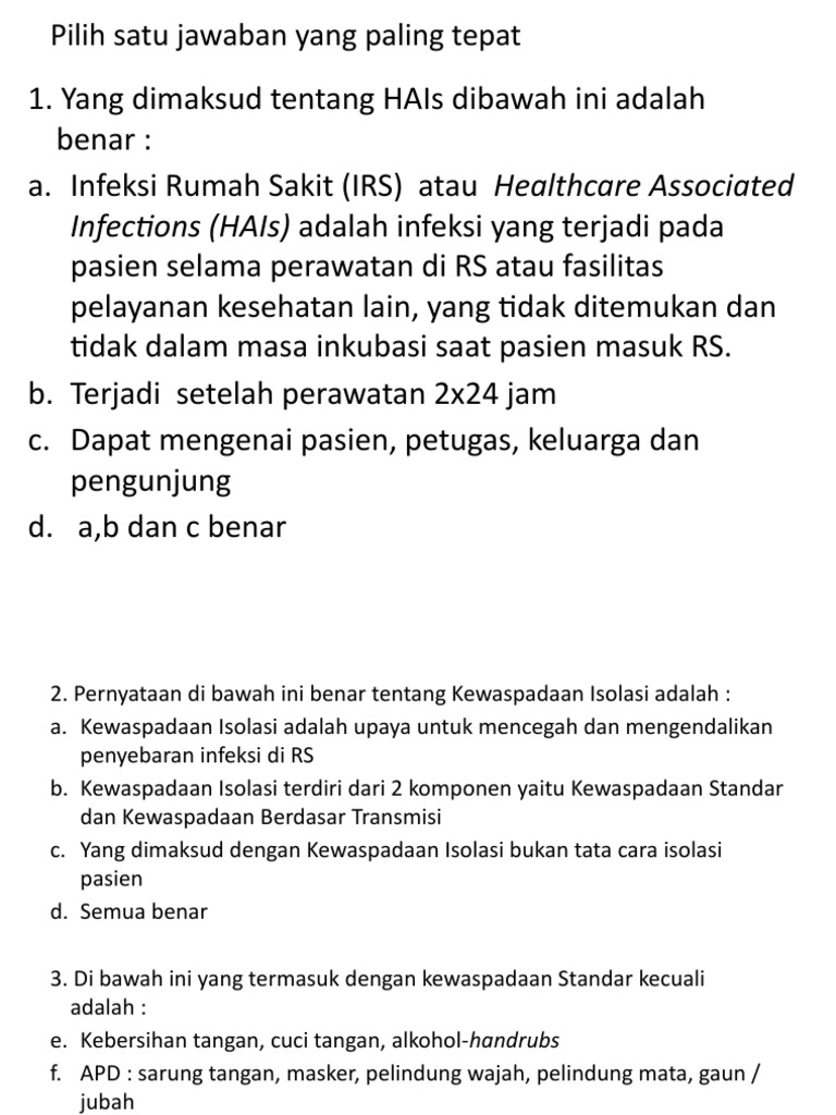 Soal Ppi Dasar | PDF