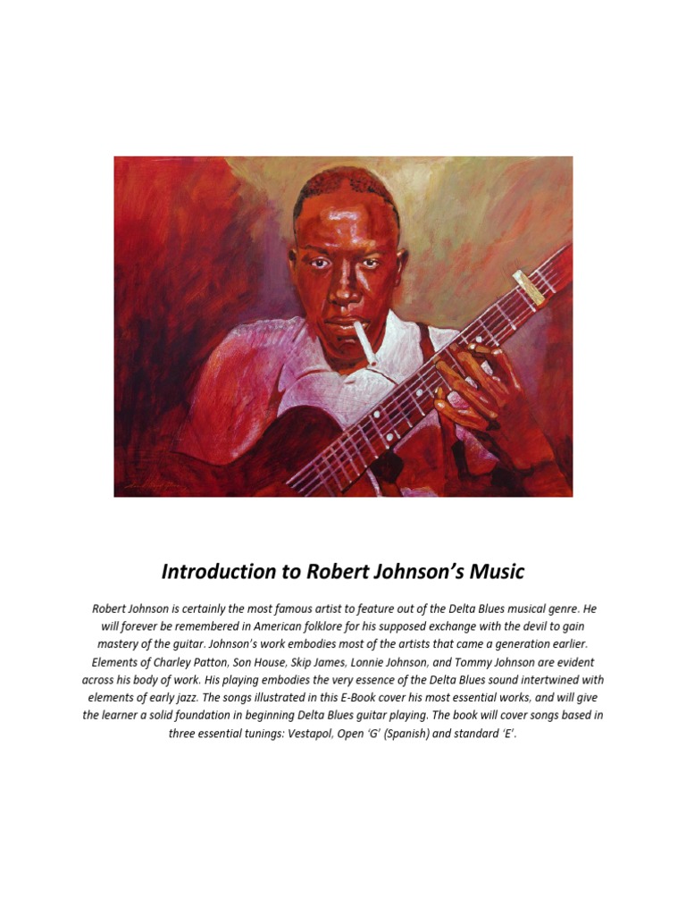 Robert Johnson Ebook Vol.1 | PDF | String Instruments | Bass Guitar