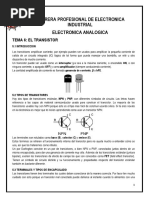 Tipos de Encapsulados de Transistores | PDF | Transistor | Electrónica