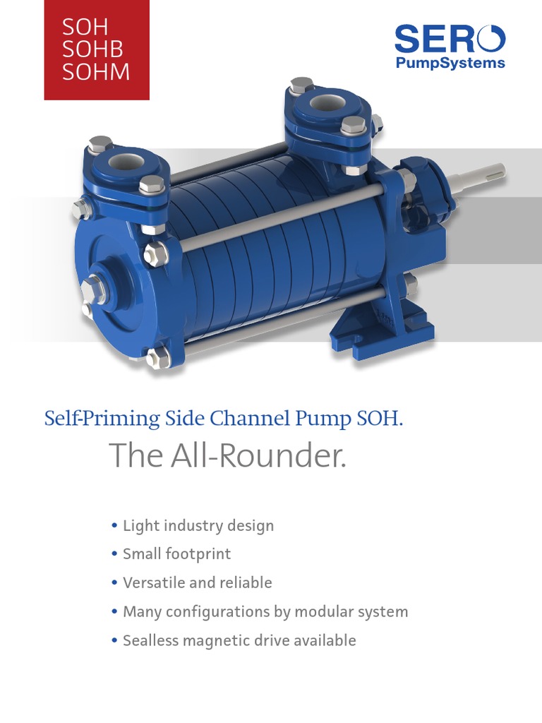 SERO Prospekt SOH-SOHB-SOHM E | PDF | Pump | Applied And ...