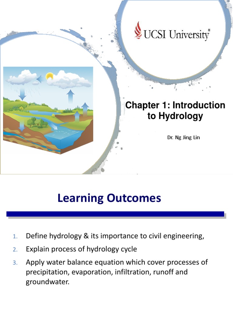 Chapter 1 Introduction To Hydrology PDF | PDF | Drainage Basin | Hydrology