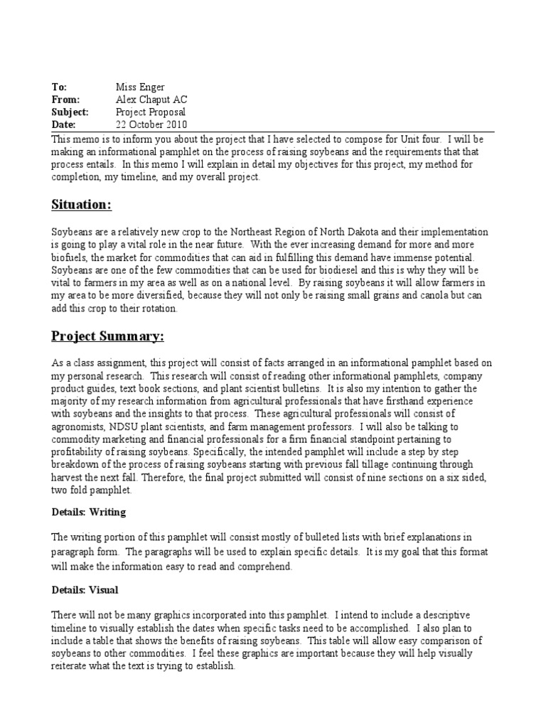 Individual Project Proposal - Alex Chaput | PDF | Rubric (Academic ...