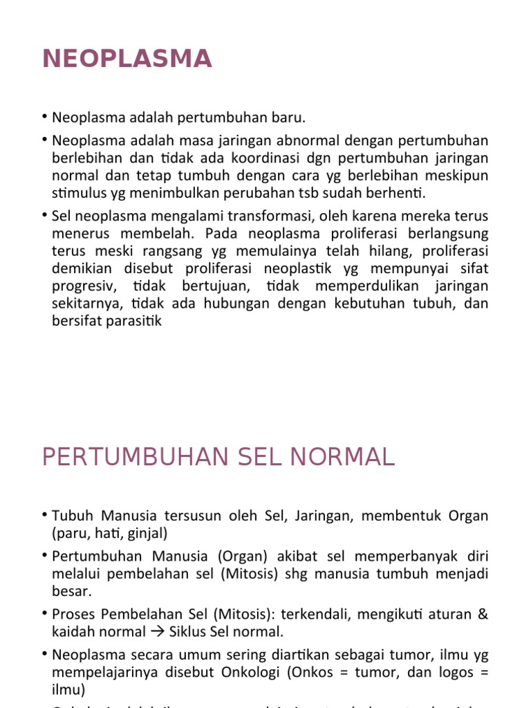 Neoplasma | PDF