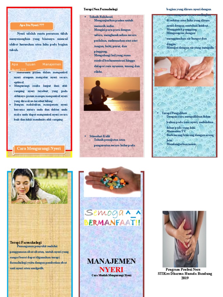 Leaflet Manajemen Nyeri | PDF