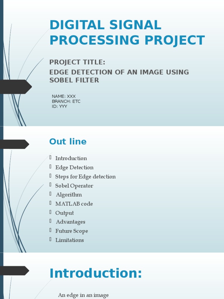 DSP Project Example | PDF | Recording | Signal Processing