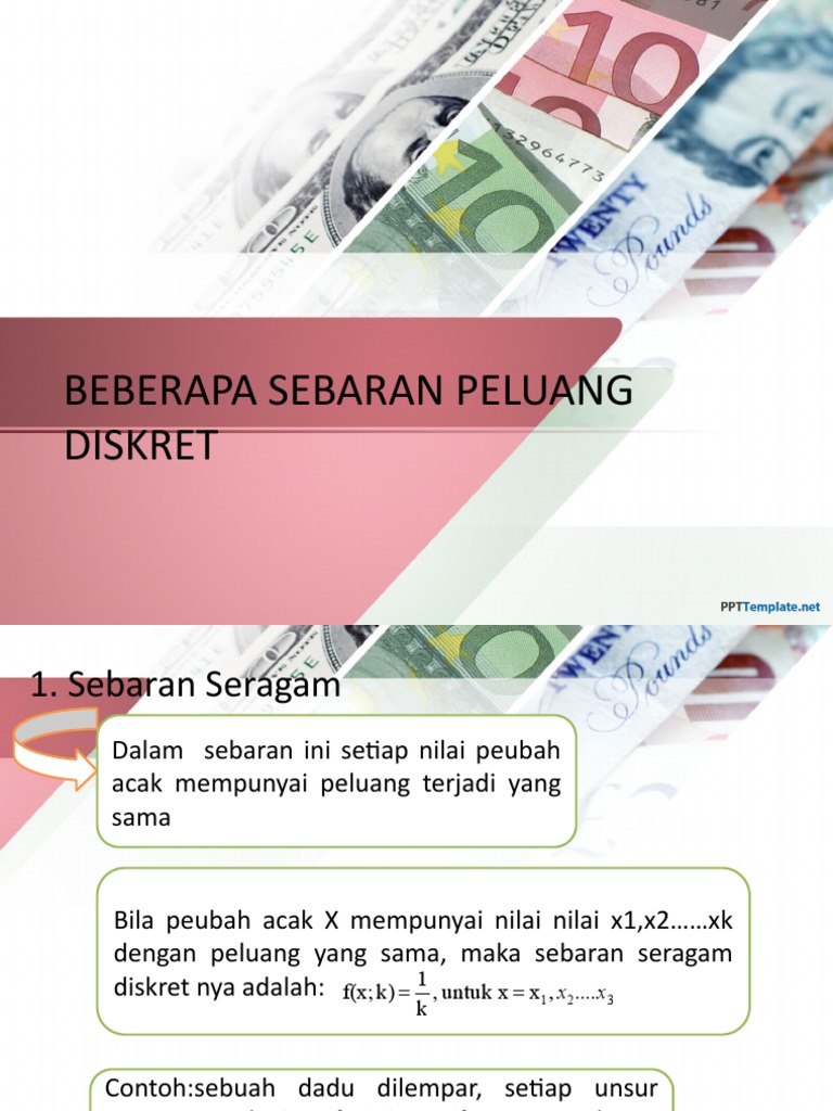 Beberapa Sebaran Peluang Diskret | PDF