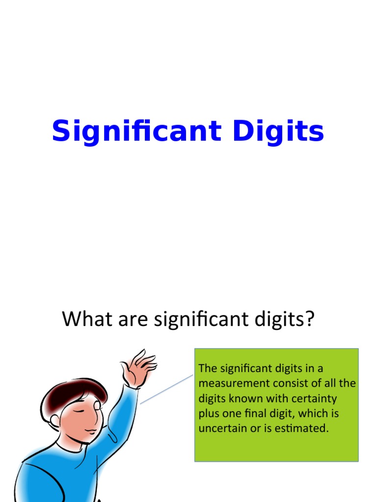 Significant Figures: Understanding the Rules for Determining ...