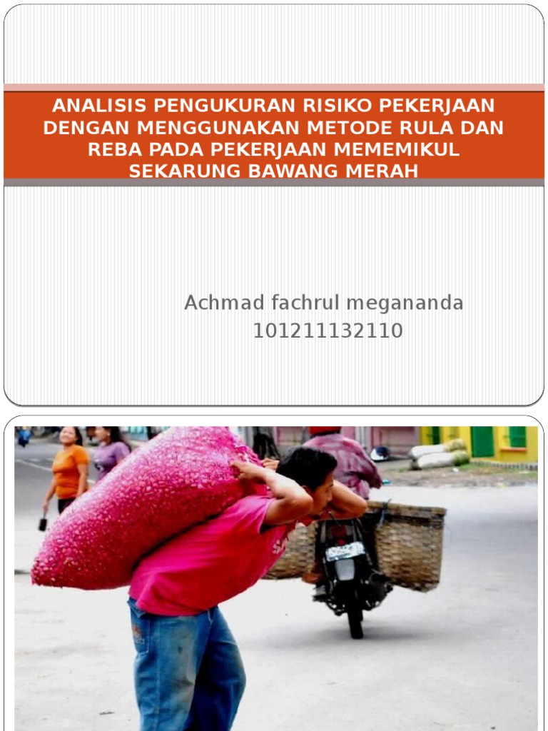 RULA REBA Contoh | PDF