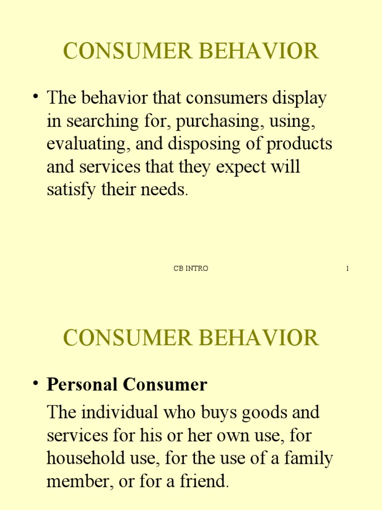 Consumer Behaviour | PDF | Consumer Behaviour | Market Segmentation