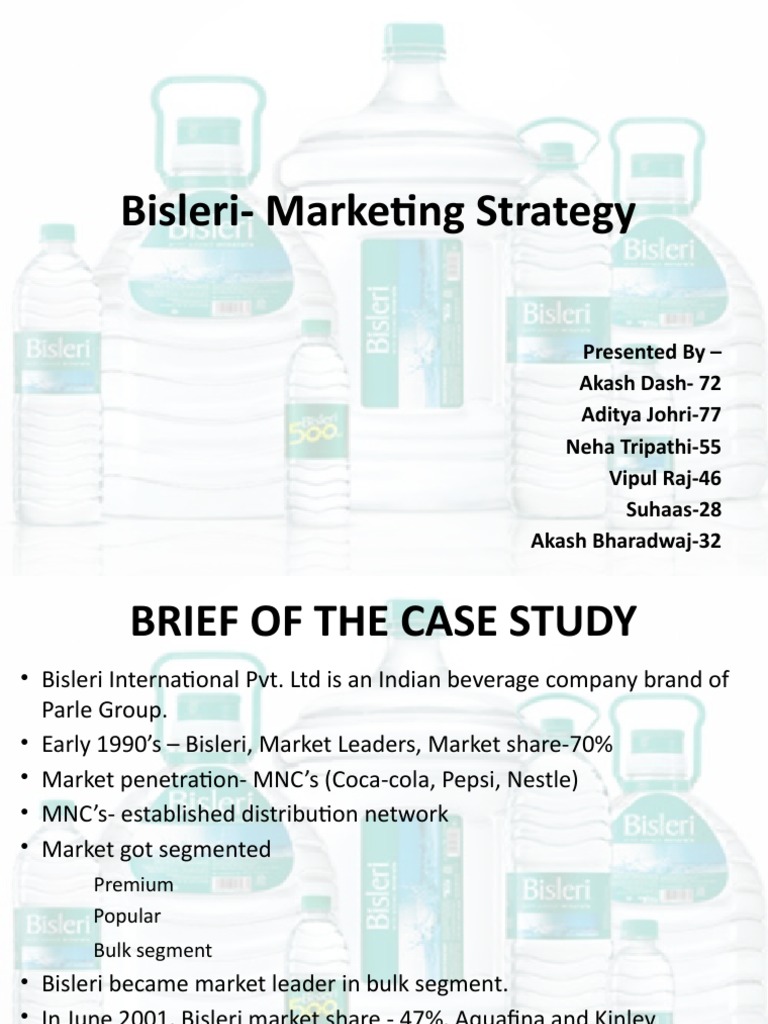 Bisleri | PDF | Consumer Behaviour | Behavior