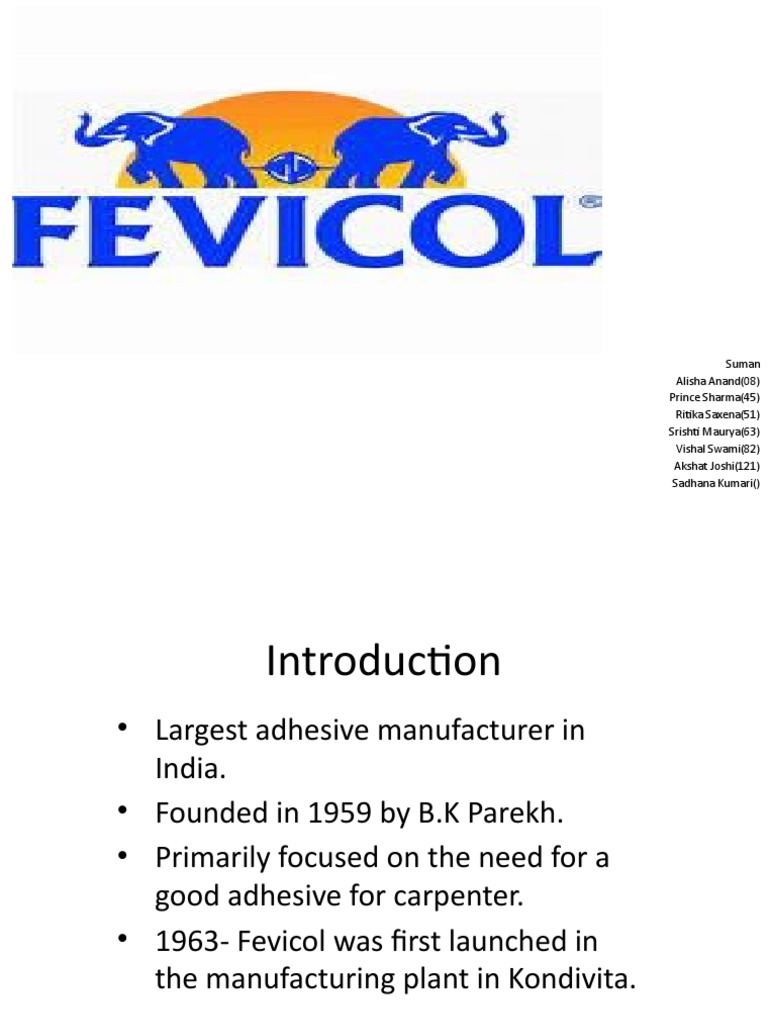 Fevicol | PDF | Advertising | Retail