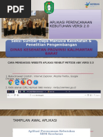 Bahan Penggunaan Aplikasi Sitko | PDF