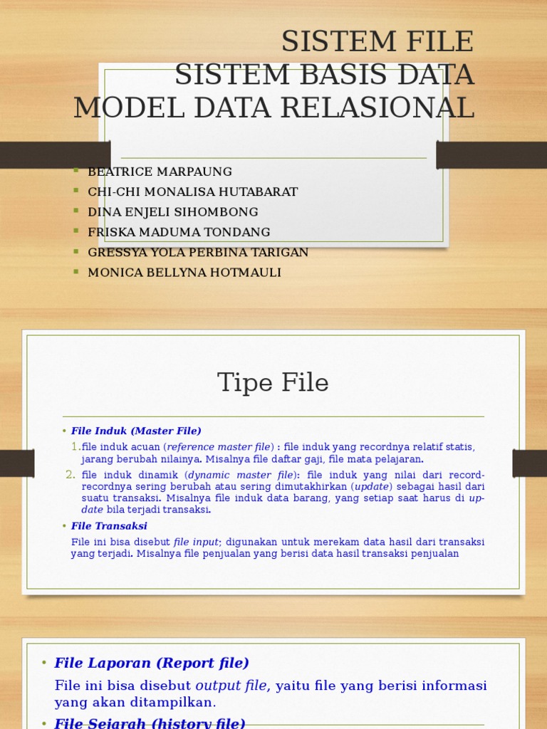 Contoh Sistem File dalam Komputer | PDF | Bisnis | Komputer