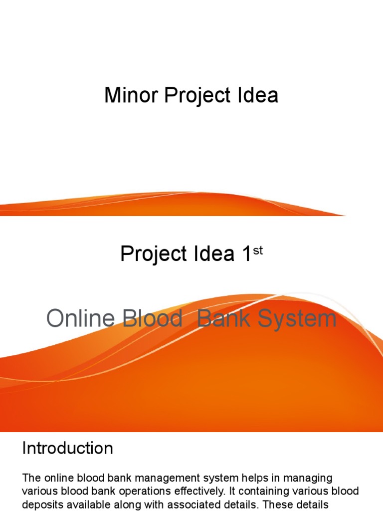 Minor Project Idea | PDF | Websites | Computing