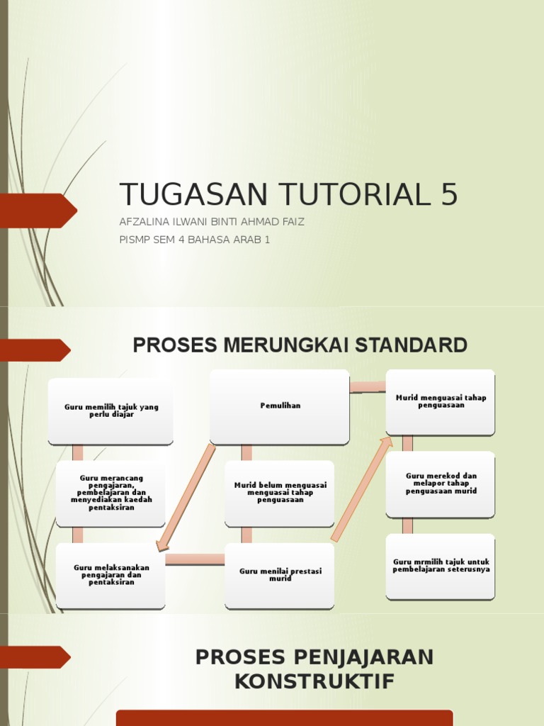 Proses Merungkai Standard & Penjajaran Konstruktif | PDF