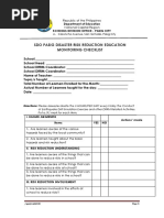 School Watching Checklist | PDF