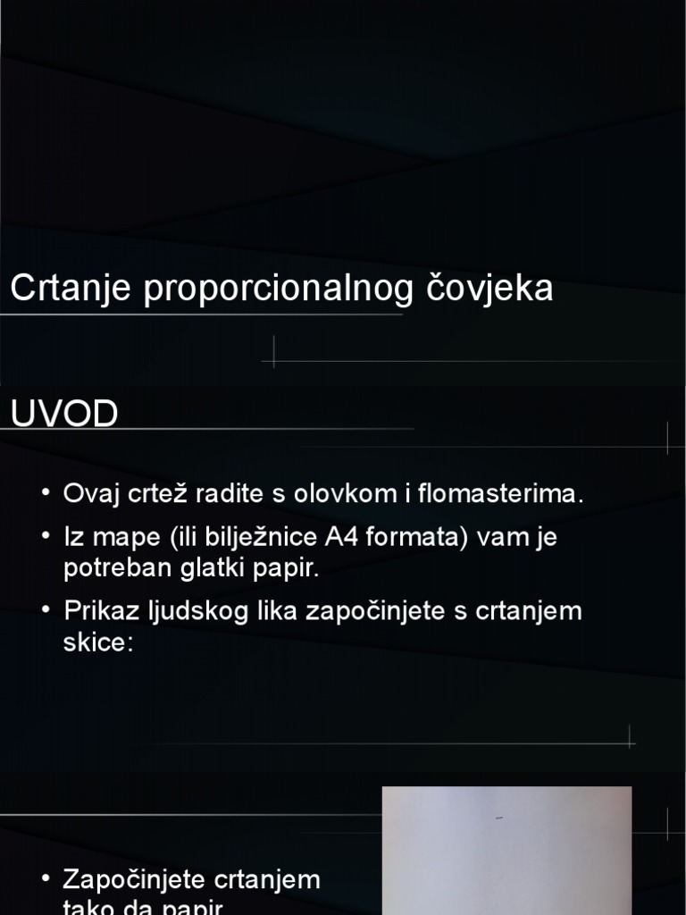 Proporcije Čovjeka | PDF